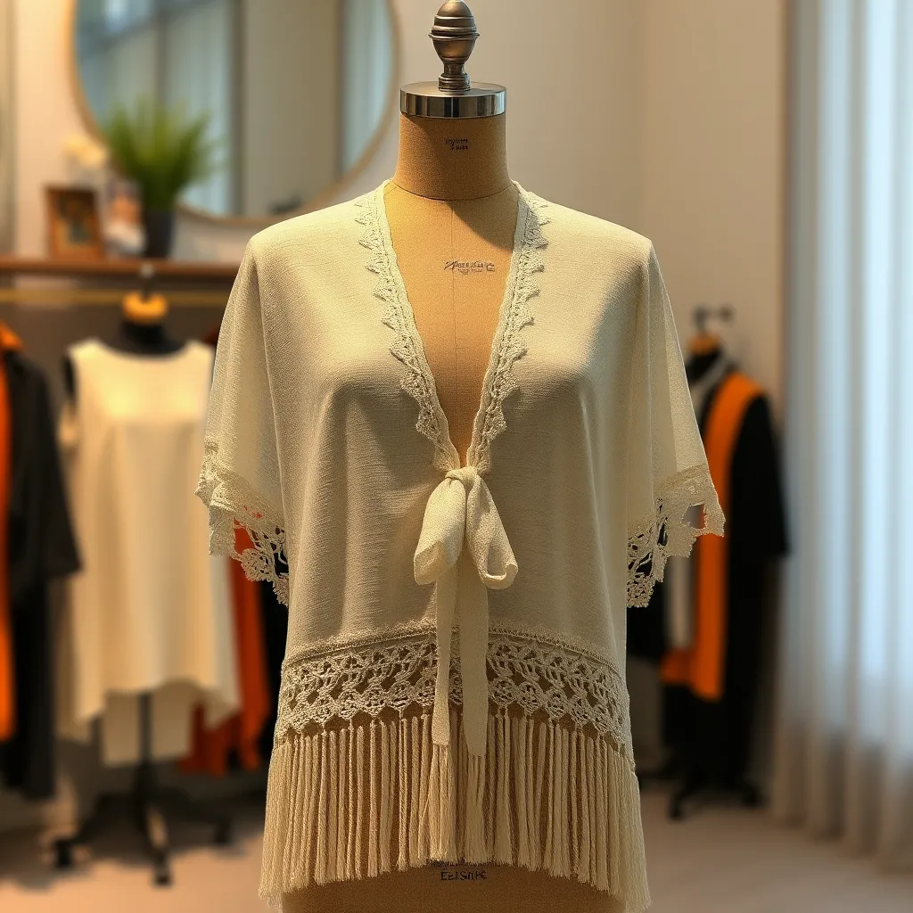 Exploring Crochet Fringe Hem Cover-Ups in Fashion