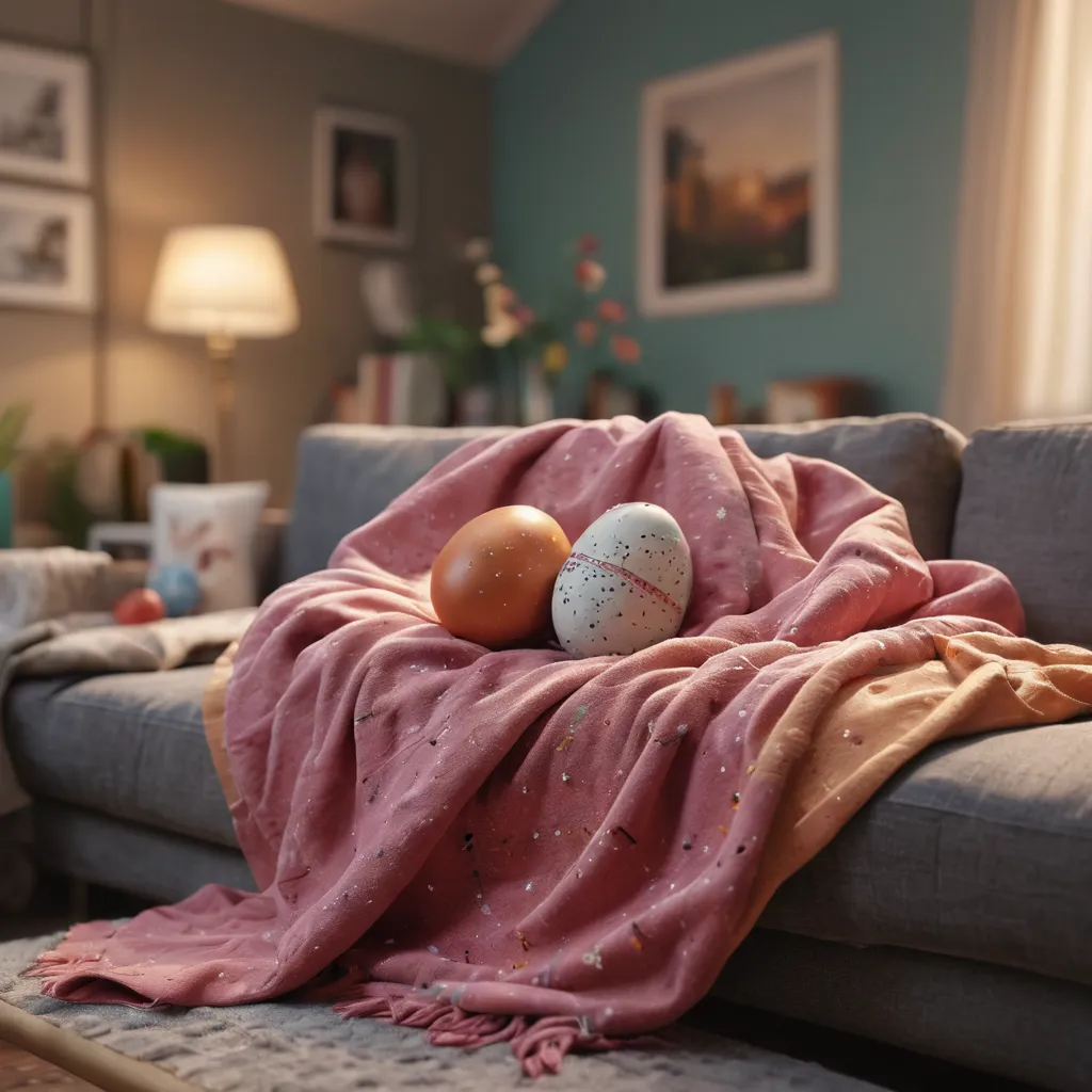 Easter Egg Throw Blankets: Style and Function Combined