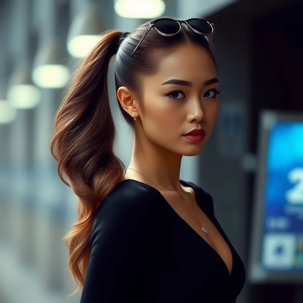 Exploring the Allure of the 20 Inch Ponytail