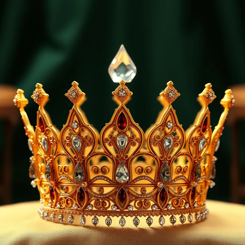 The Gold Crown for the Bride: Tradition and Style