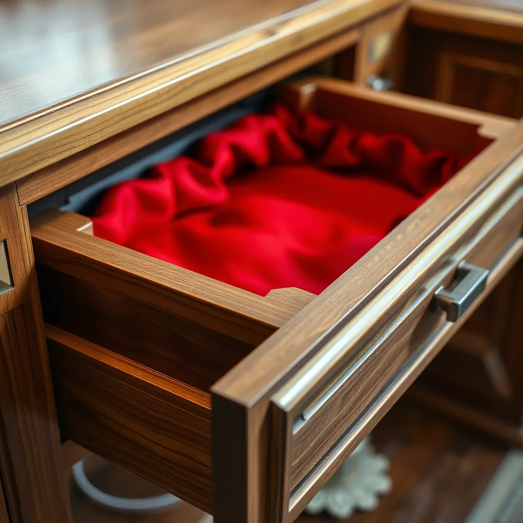 Enhancing Spaces with Red Drawer Liners: Function and Style
