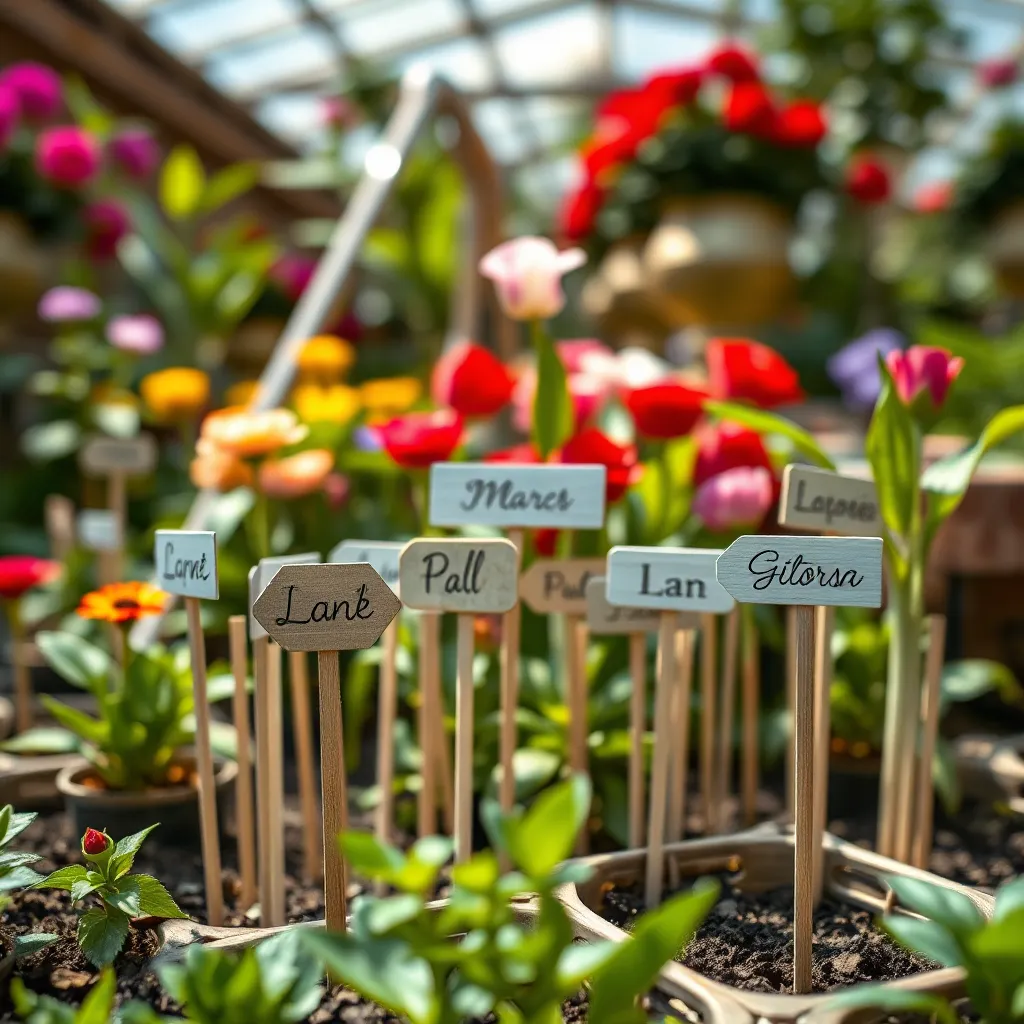 Exploring the Benefits of Plastic Plant Label Stakes