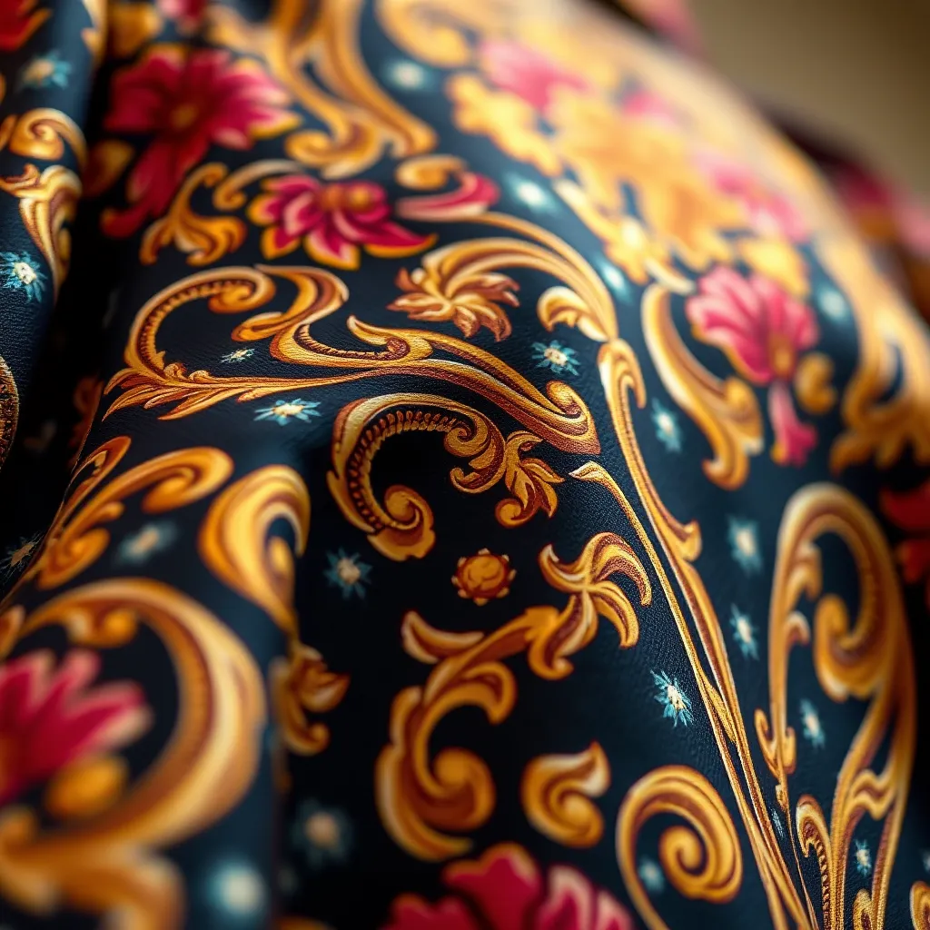 Exploring the Versace Baroque Print Dress